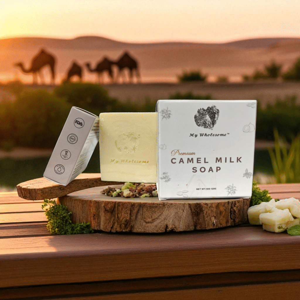 Camel Milk Soap (125g) – mywholesomeorganics.com